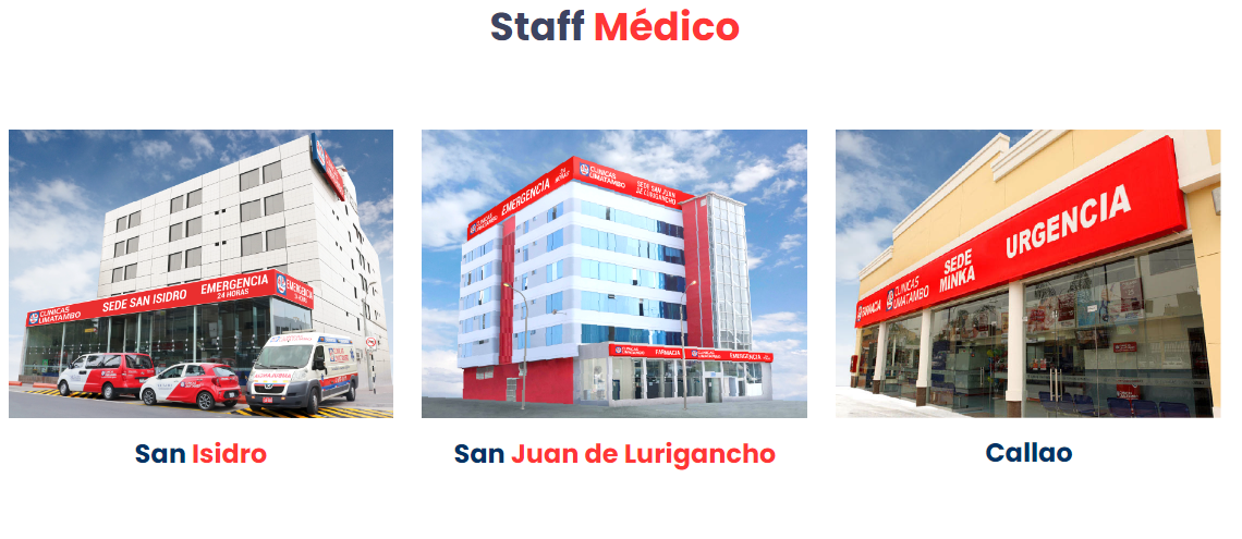 Cómo sacar una cita en la Clínica Limatambo de San Isidro - Respira Perú